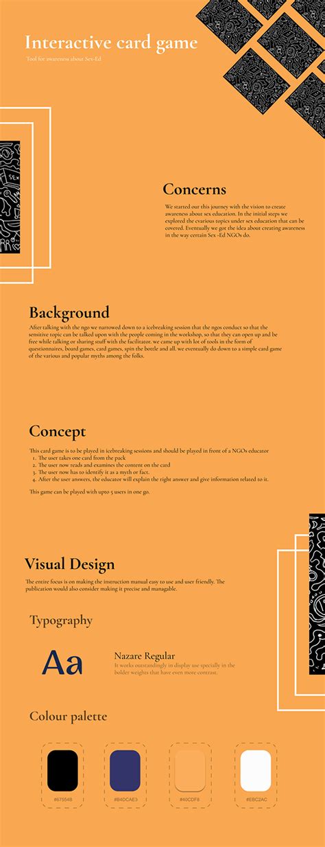 Interactive Game Aiding The Sex Education On Behance