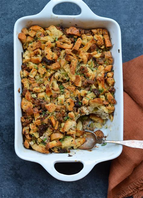 Easy Sausage And Herb Stuffing