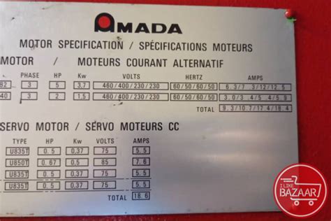 فروش فوری دستگاه Cnc پانچ Amada به همراه خم نیمه اتومات معرفت بازار Bazaar