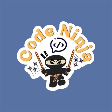 Code Ninja Stickersprogrammer Stickers For Software Engineerscoder Women Who Code Stem Laptop