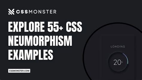 Explore 55 Css Neumorphism Examples Buffly3rioibo Css Monster