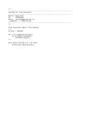 T02 Py Testing For File Analyze Author Kyle Gill ID 169042345