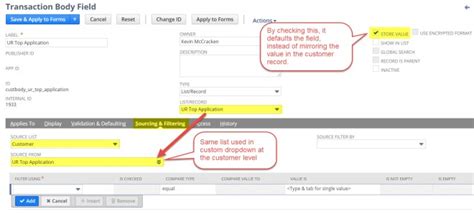 Custom Fields Propagating Default Values Netsuite Experiences