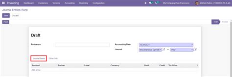 Odoo 15 Accounting In Invoicing Odoo V15 Community Edition