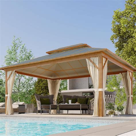 Mellcom 12x16 Ft Hardtop Gazebo For 700 Clark Deals