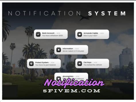Script Fivem Notification Standalone High Quality Script