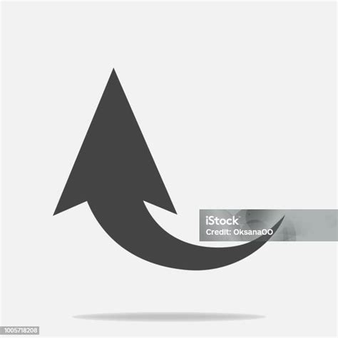 위쪽을 가리키는 화살표입니다 화살표 벡터 아이콘입니다 거리표식에 대한 스톡 벡터 아트 및 기타 이미지 거리표식 계기판 측정기 고름 Istock