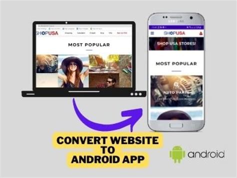 convert website to android app upwork