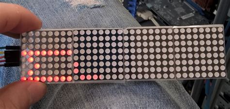 32x8 Led Matrix Wrong Direction Programming Arduino Forum