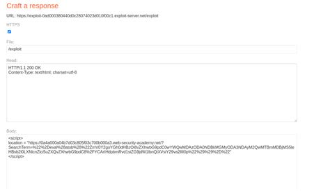 Portswigger Practice Exam ¯ツ¯