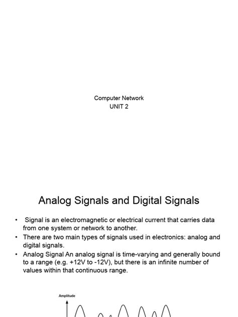 Unit2 Computor Network Pdf Modulation Transmission Medium