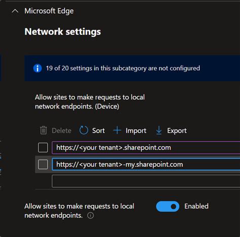 Office 365 You Must Configure Local Network Access Before End Of