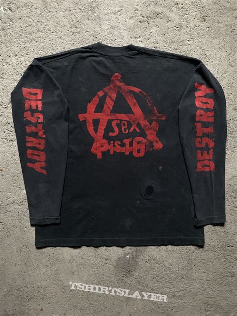 Vintage Sex Pistols 90s Longsleeve T Shirt Tshirtslayer Tshirt And Battlejacket Gallery