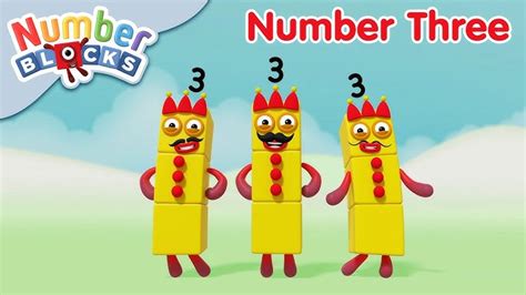 Numberblocks Learn To Count Three Is The Magic Number Numberblocks