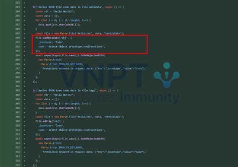 Phân Tích Lỗ Hổng Parse Server Prototype Pollution Remote Code Execution Cve 2022 39396 Vnpt
