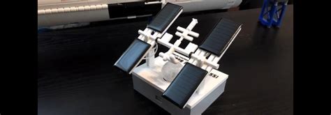 a space station tracker in the form of the space station neopixels