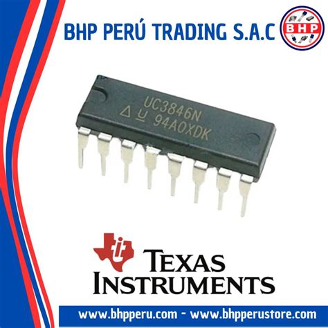 Uc3846n Texas Instruments Circuito Integrado Ic Current Mode Pwm Controller Dip 16 Bhp Perú Web