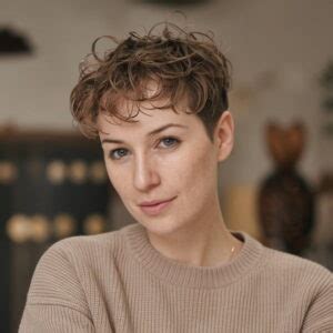 Best And Stunning Curly Pixie Cut In