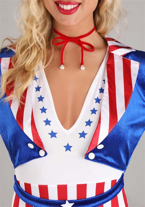 Sexy Uncle Sam Costume For Women 4th Of July Costumes