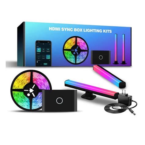 Hdmi Sync Box Lightening Kits With Hdmi Sync Bar Lights As2 Electronics