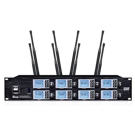 Bolymic Professional Wireless Microphone 8 Desktop Gooseneck