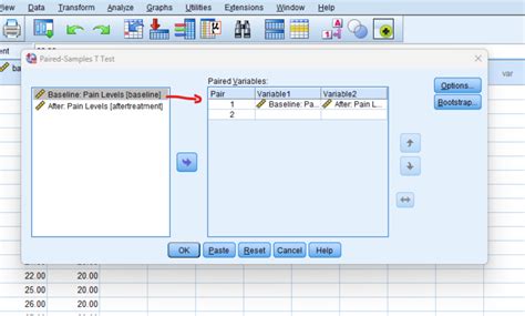Paired Sample T Test In SPSS Explained Performing Reported