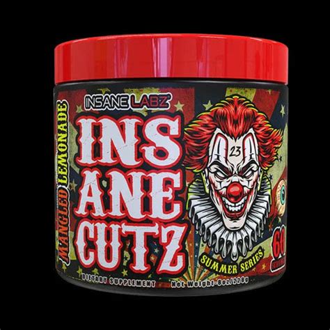 Insane Labz Insane Cutz Powder Fat Burner Garage Gym Homie