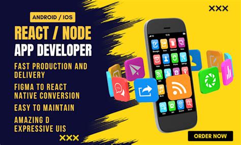 design react and node apps bespoke react ui convert figma to react native app by misbah236