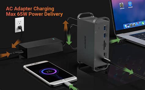Amazon Com Auimce Docking Station USB C Triple Monitor 15 In 1 USB C Dock Laptop DockingStation