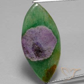 Loose Ruby In Fuchsite Cabochons Polished And Tumbled Ruby Fuchsite Stones