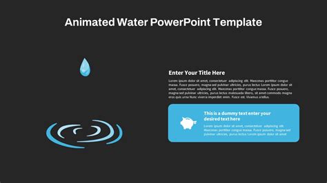 Water Drop Powerpoint Template