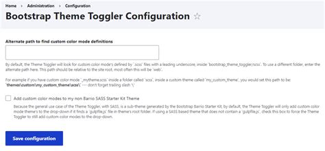 Bootstrap Light Dark Color Theme Mode Toggler Drupal Org