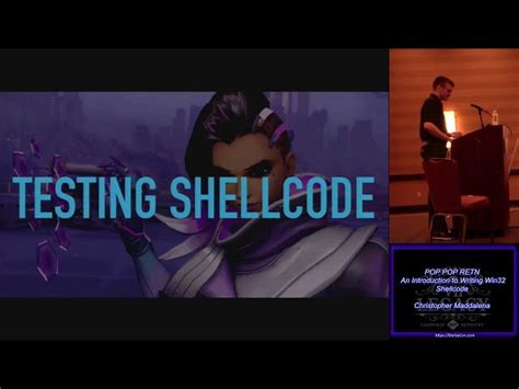 conference talks talk an introduction to writing win32 shellcode from youtube class central