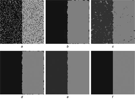 Four Phase Segmentation Of A Synthetic Image Corrupted By Spnv A Fcm