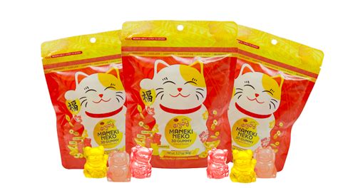Maneki Neko 3d Gummy Candy Enjoy Snacks Enjoy Snacks