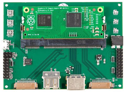 Compute Module 1 Raspberry Pi с размером ОЗУ ноутбука Micropi