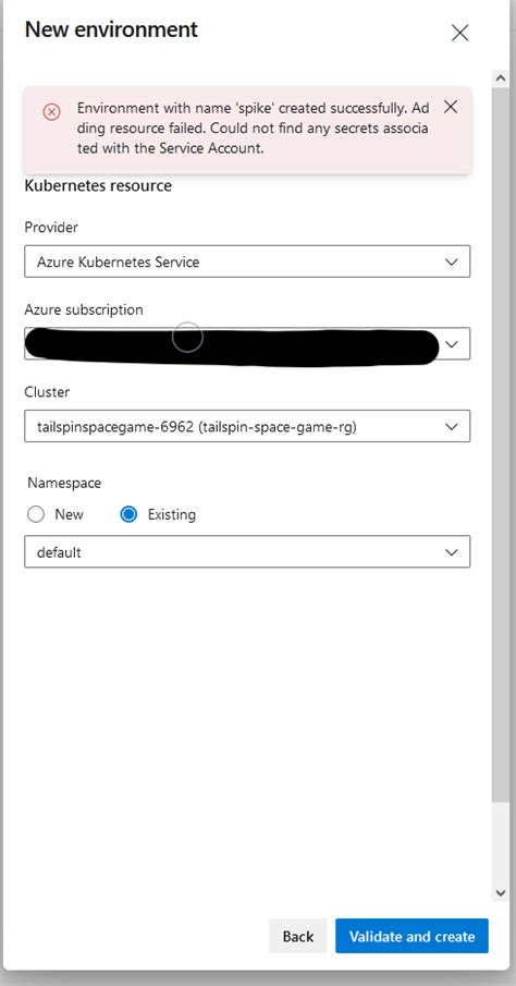 Aks With Kubernetes Service Connection Returns Could Not Find Any Secrets Associated With The