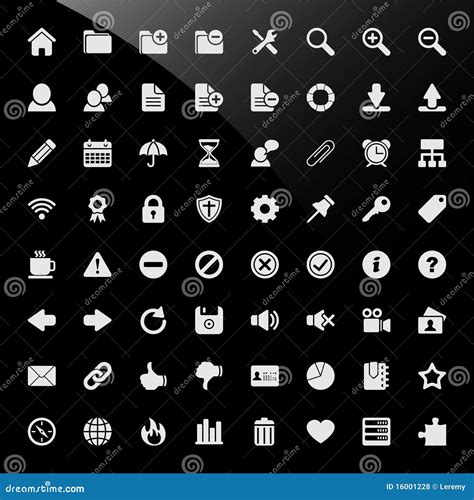 Cms Content Management System Web Icons Stock Vector Illustration Of Edit Comment 16001228