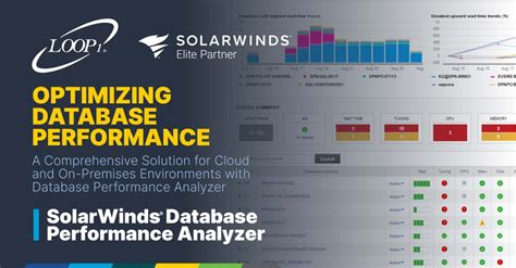 Introducing Solarwinds Database Performance Analyzer Cristina Salinas