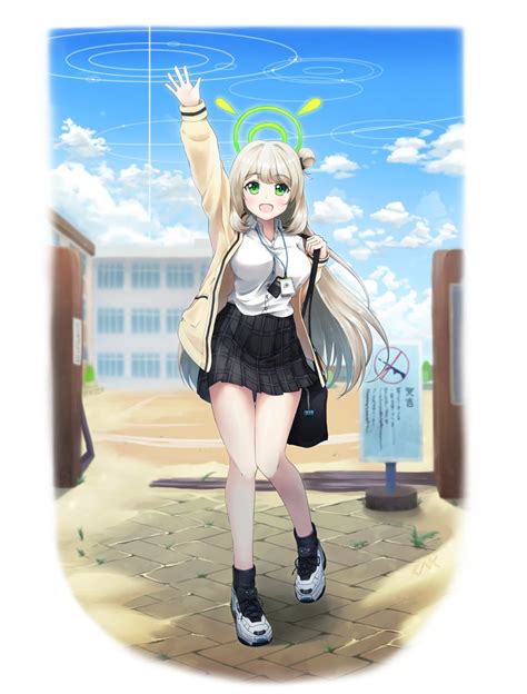 Nonomi Blue Archive Drawn By Drawingrak Danbooru