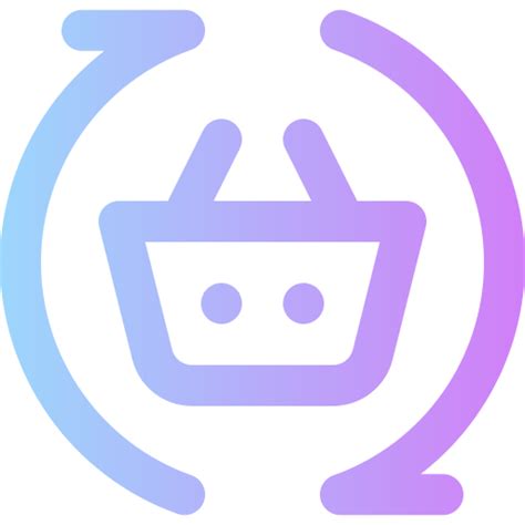 Consumption Super Basic Rounded Gradient Icon