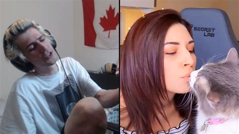 Troll Spams Xqcs Stream With Hilarious Alinity Cat Drama Message Dexerto