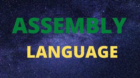 Assembly Lanuage Jawad Ahmed