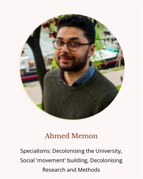 Ahmed Memon On Linkedin Honored To Be Working Alongside Brilliant Anti Racist Experts And Those…