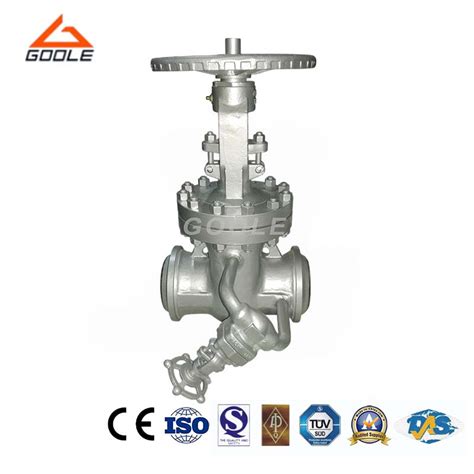 Flanged Gate Valve With Bypass Valve Gawz41h Goole Valve