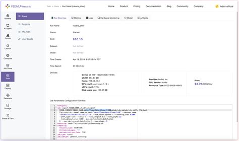 Zero Code And Serverless Llama3 Fine Tuning Powered By FEDML Nexus AI