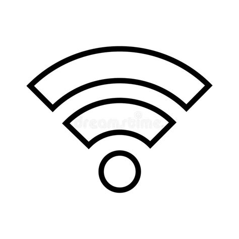 Signal Set Vector Icons Radio Signals Waves And Light Rays Radar Wifi Antenna And Satellite