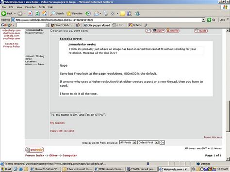scroll test 4 videohelp forum