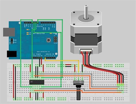 Motorsteuerung Eines Schrittmotors Stepper Motor Arduino Tutorial