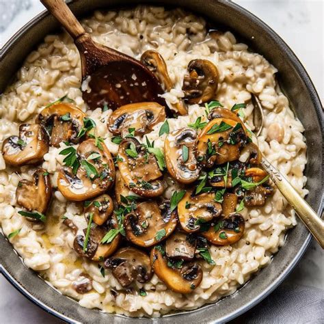 Roasted Chestnut And Mushroom Risotto